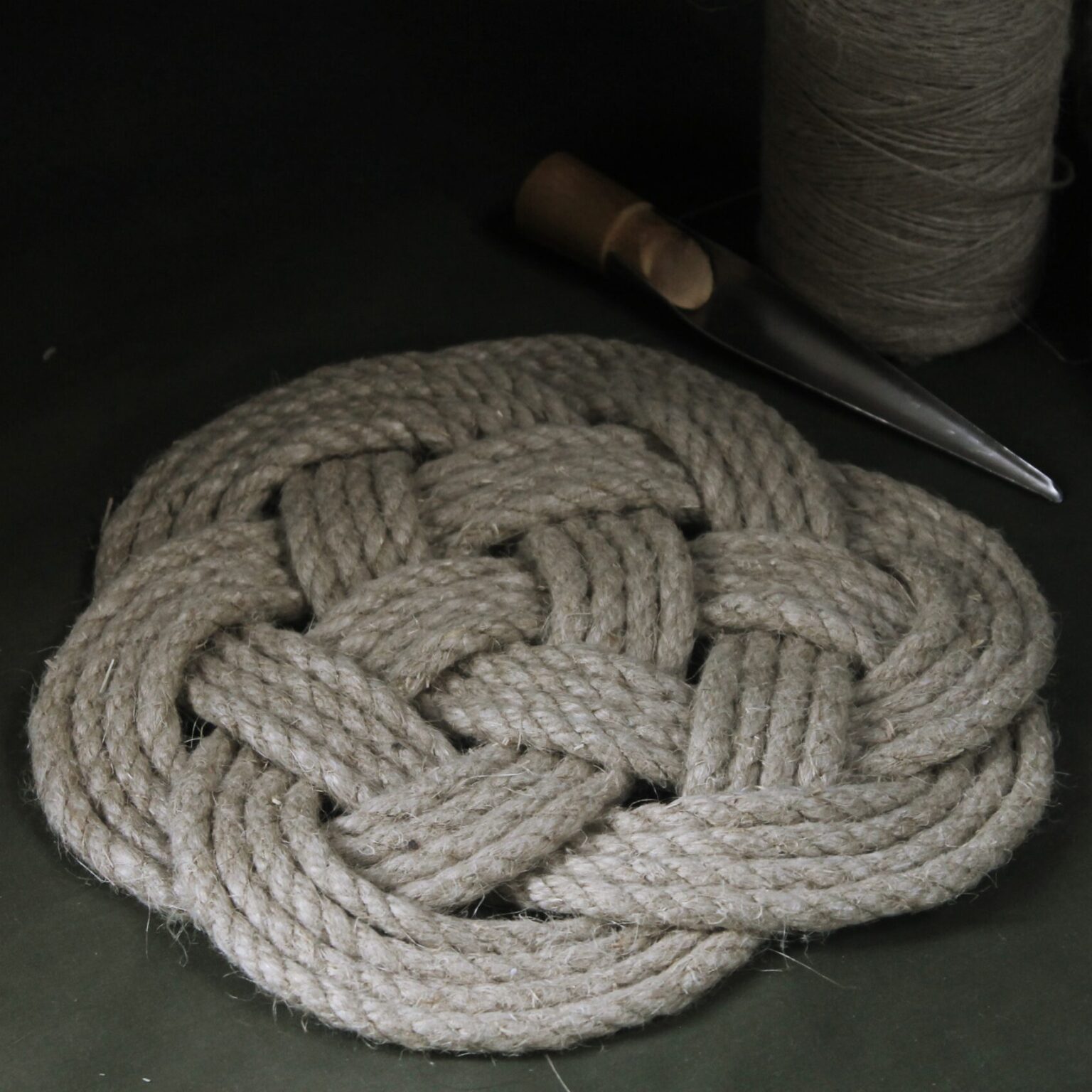 Celtic Knot Rope Mat Workshop - Vigour and Skills